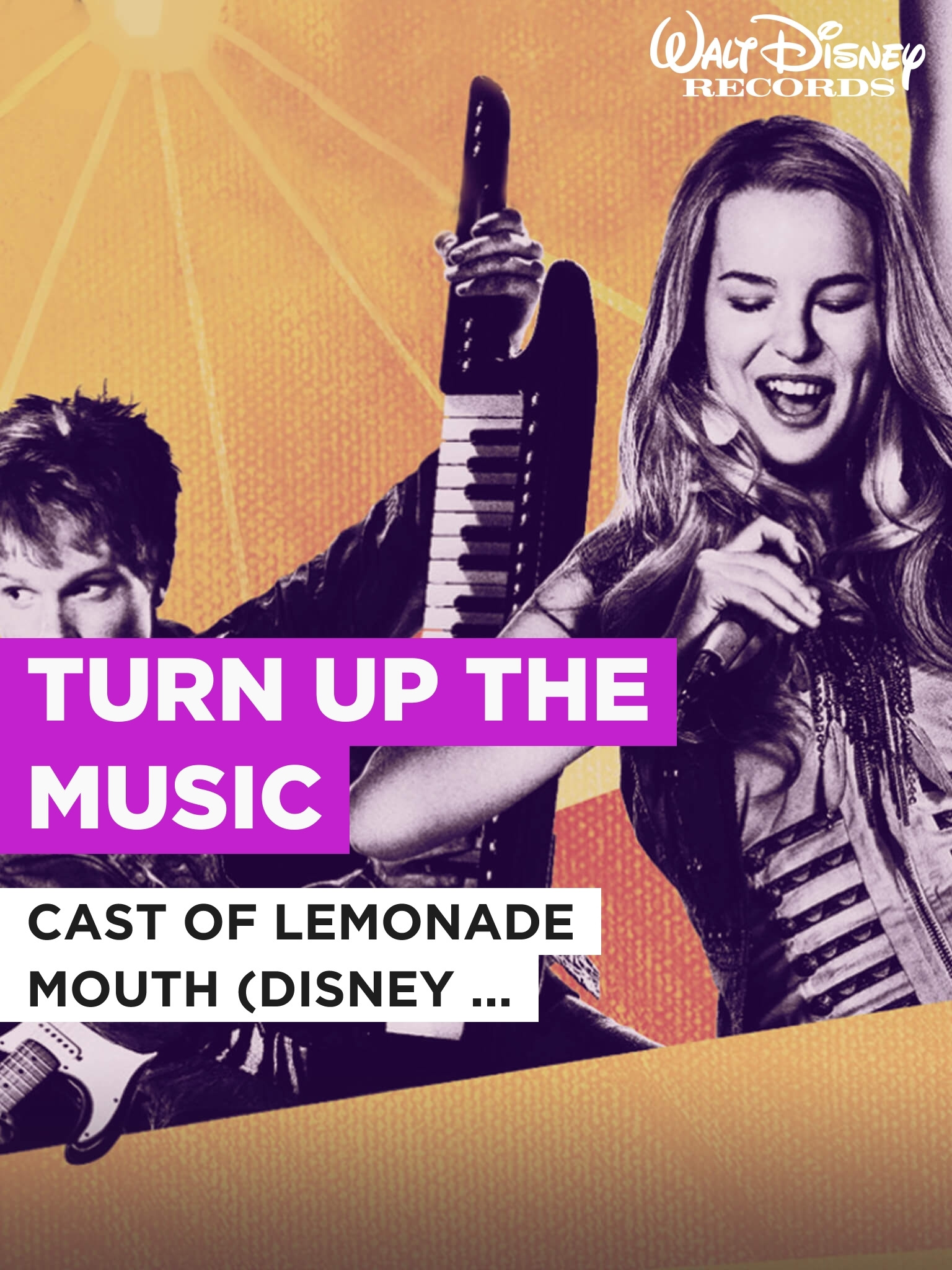 Turn Up The Music In The Style Of Cast Of Lemonade Mouth Disney