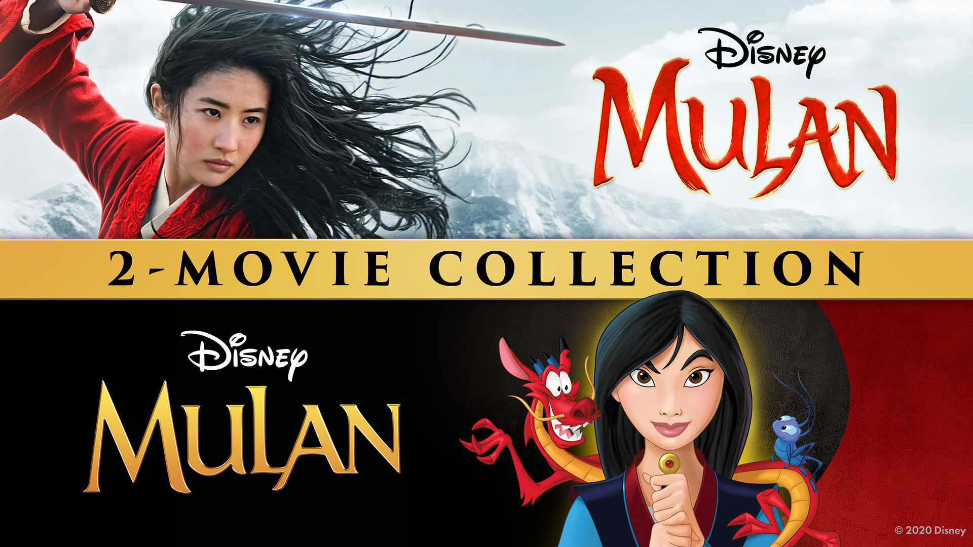 MULAN (2020) / MULAN (1998) Bundle