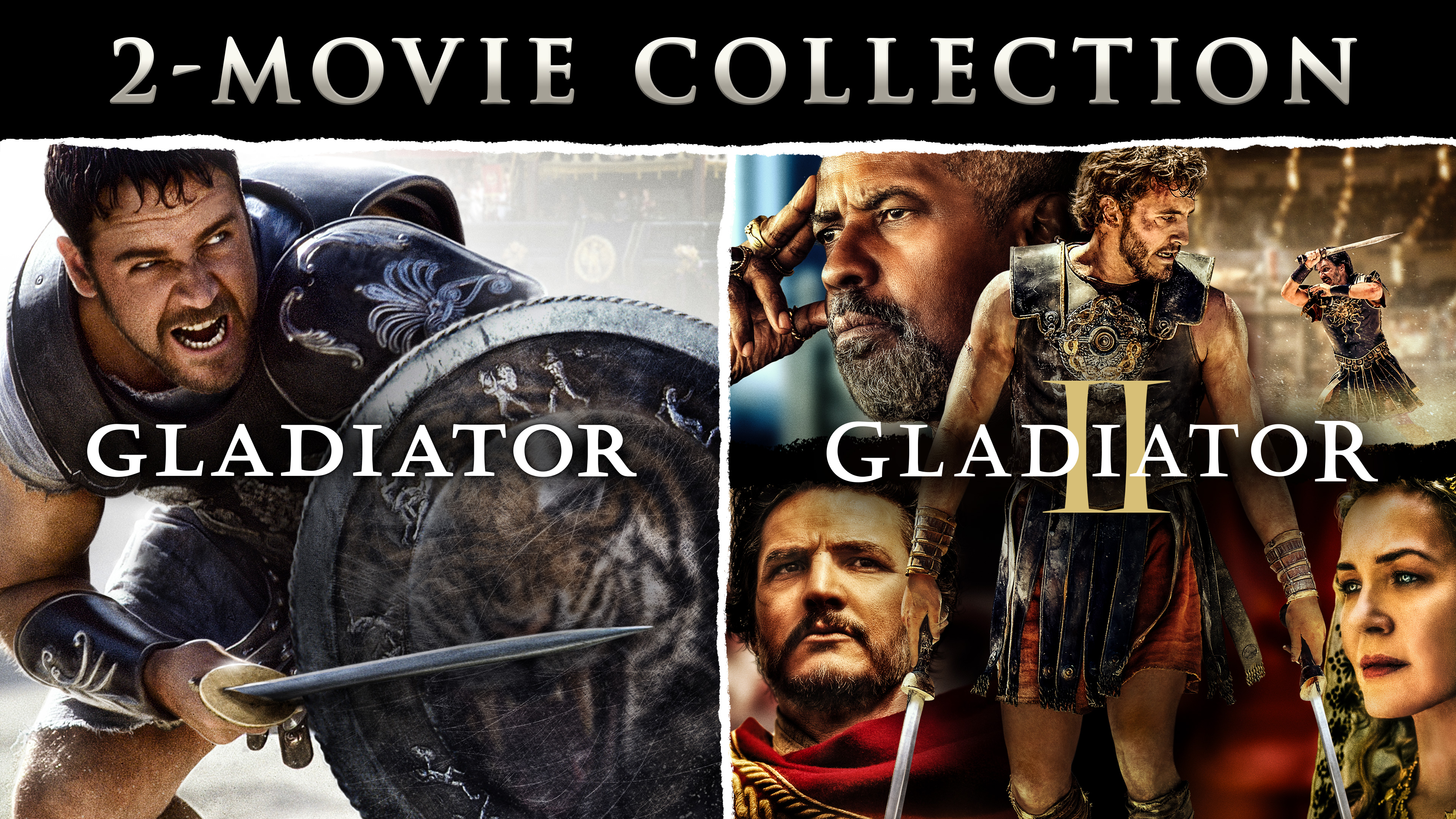 Gladiator Movie Shield Together