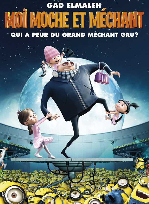 Affiche Du Film Moi, Moche Et Méchant AFFICHE CINÉMA MOI MOCHE ET