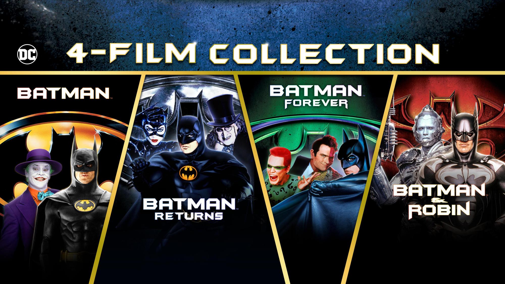 Batman 4 Film Collection