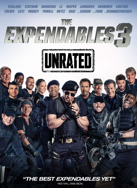 Expendables 3 Cast Poster