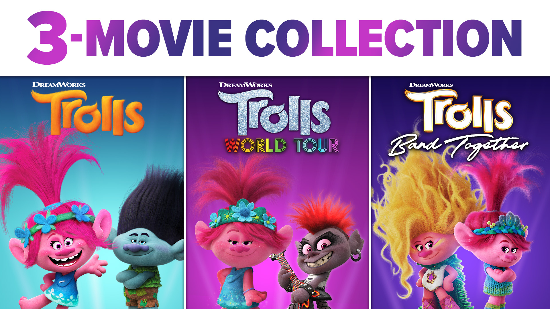 Trolls 3-Movie Collection