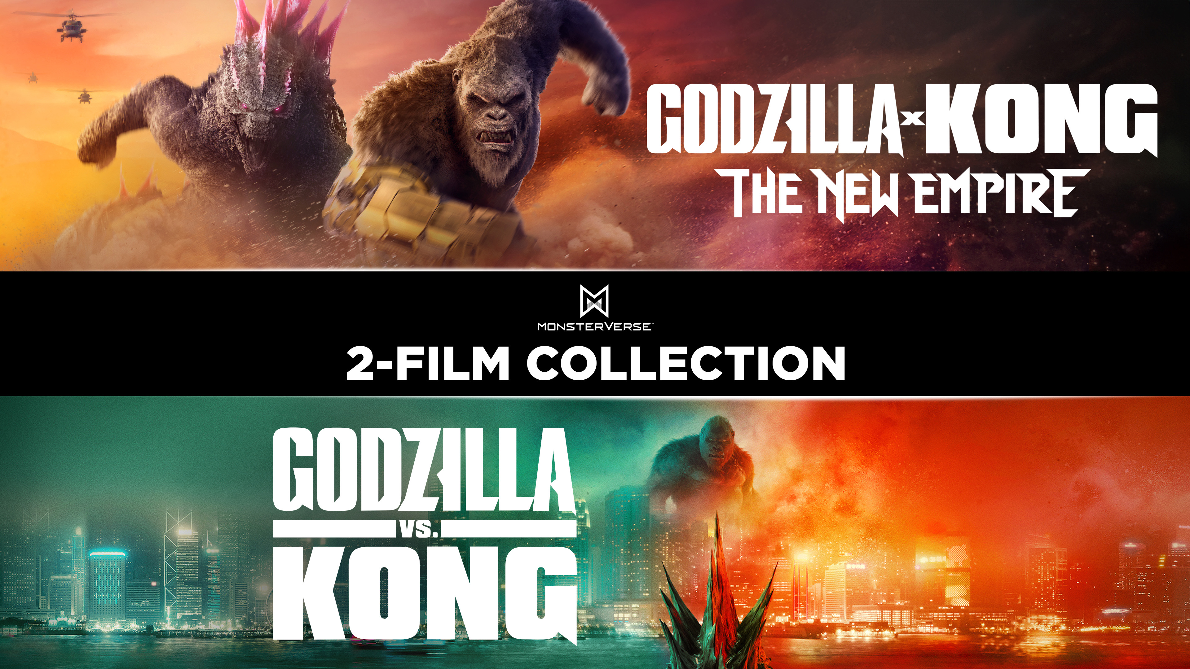 Godzilla vs Kong & Godzilla x Kong 2-Film Collection