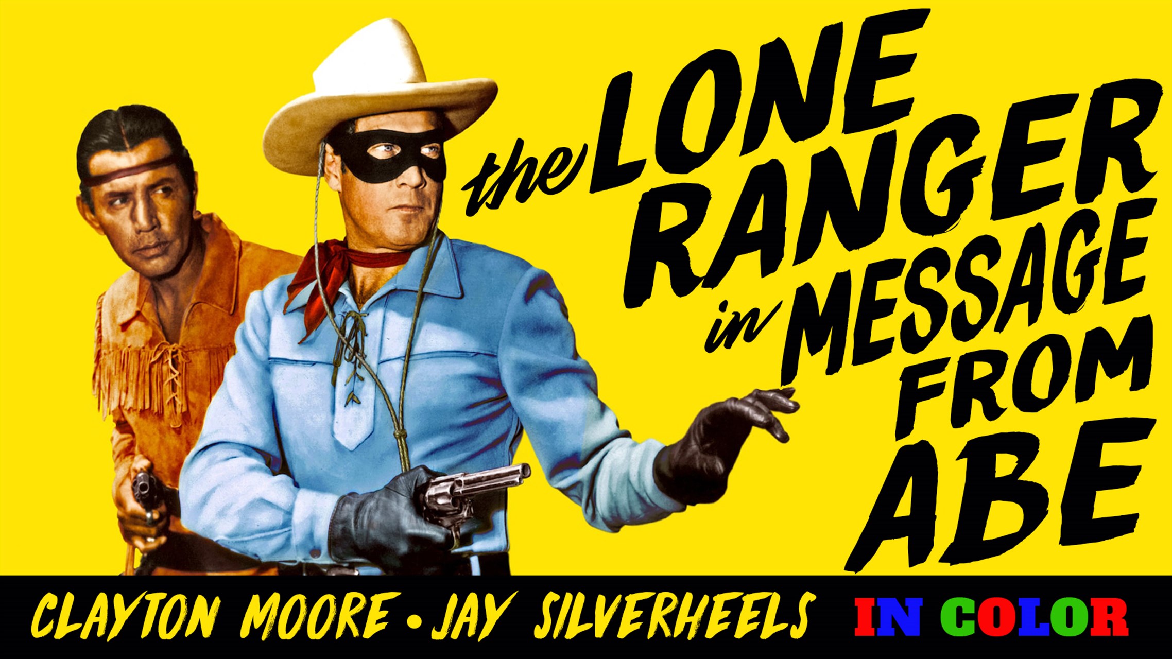 Clayton Moore And Jay Silverheels