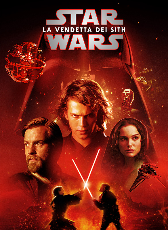Poster Del Film Star Wars La Vendetta Dei Sith Star Wars Episodio 3 La