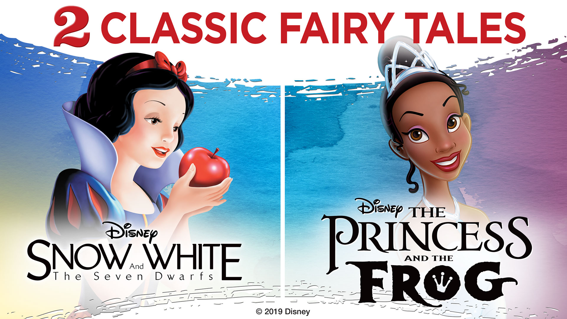 Snow White And The Seven Dwarfs / The Princess And The Frog (Bundle)