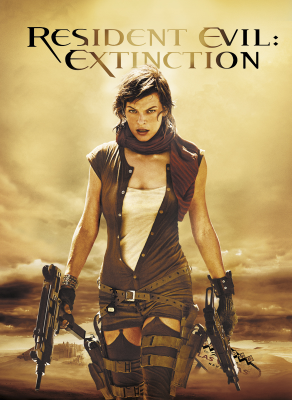 Affiche Du Film Resident Evil Extinction Affiche Du Film Resident Evil