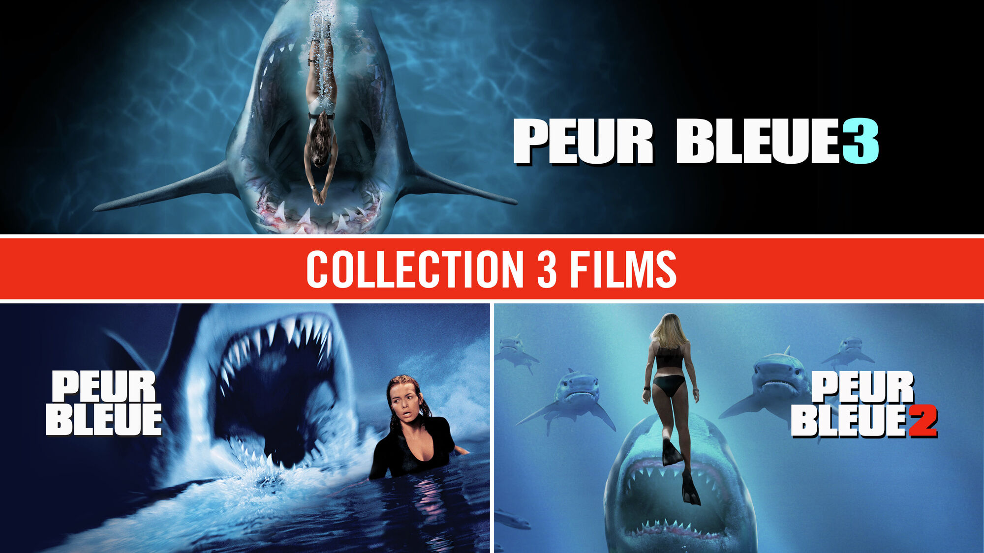 Deep Blue Sea 3-Film Collection
